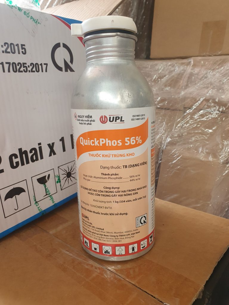 Thuốc khử trùng Quickphos 56%: Công Dụng, Cách Dùng, Lưu Ý